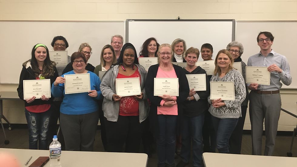 MCCC celebrates Medical Billing Specialist graduations - Montgomery ...