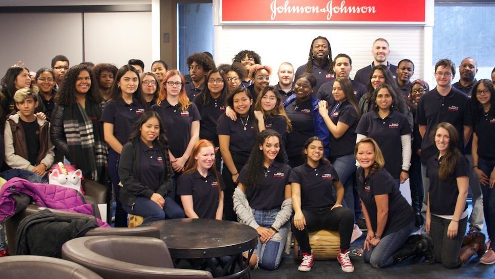 Graduates celebrate completion of Johnson & Johnson's Bridge to ...