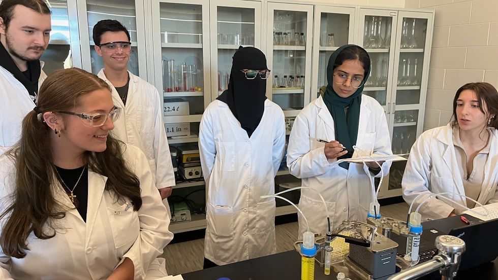 Battling robots and liquids: A day of innovation in Biotechnology class ...